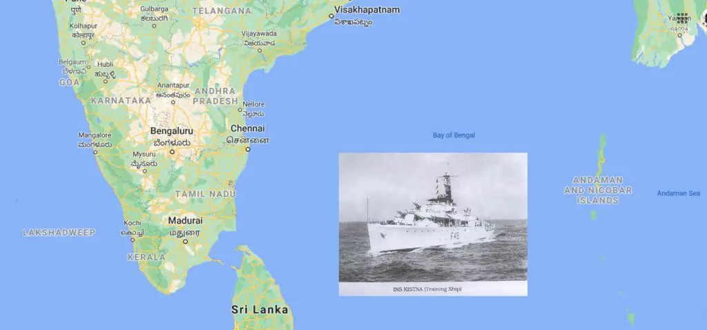 Voyages as a naval cadet along Indian coasts and A&N Islands