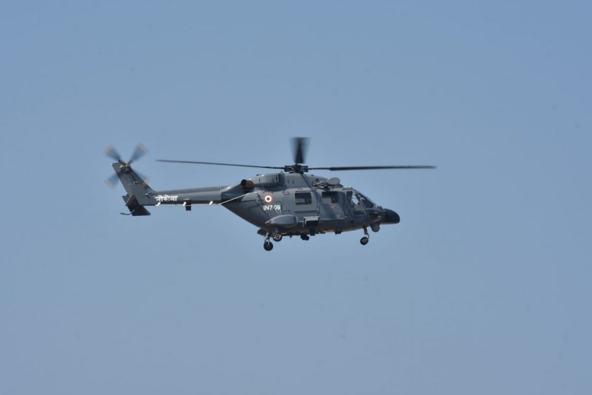 Indian Navy inducts ALH MK III helicopter in newly formed squadron INAS 323