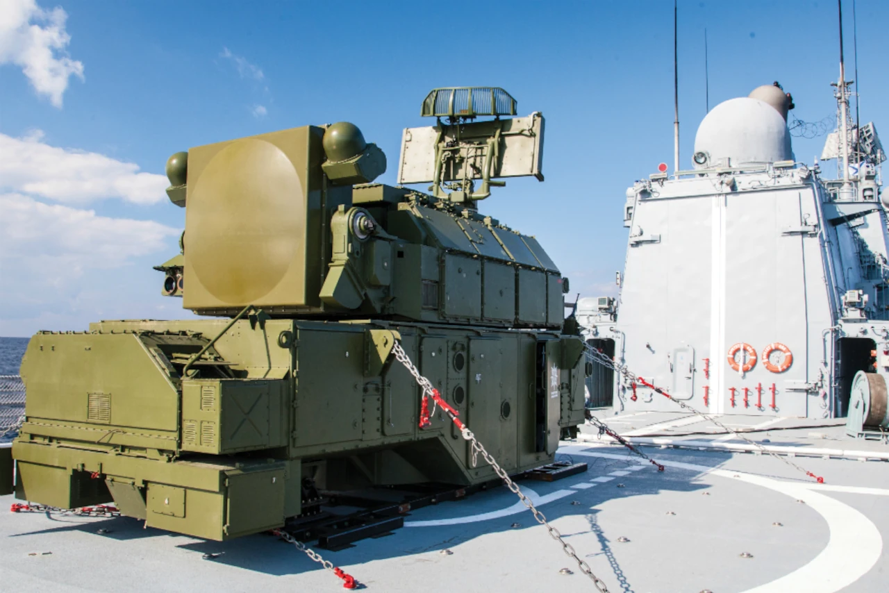 Why are Russian Navy ships equipped ground-based air defense systems ...
