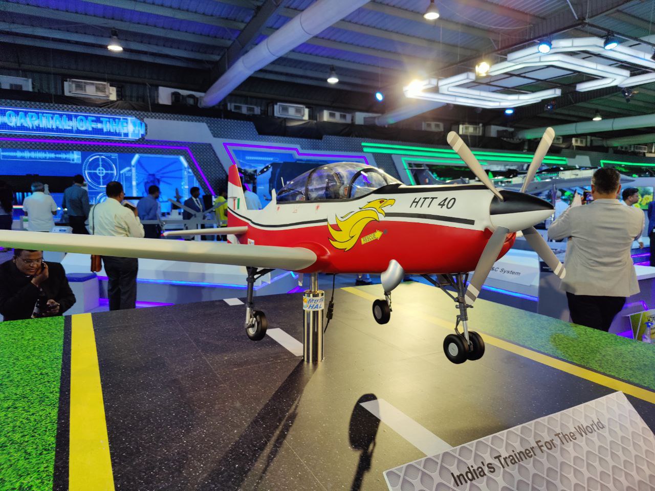 Indian Government Rams Domestic Built HAL HTT 40 Trainer Aircraft Into
