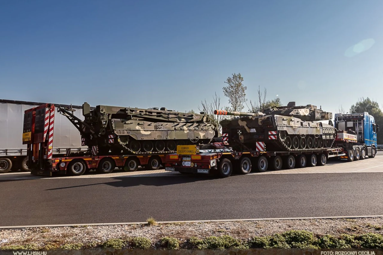Hungary Steps into Modernity as First Leopard 2A7HU Tank Arrives to ...
