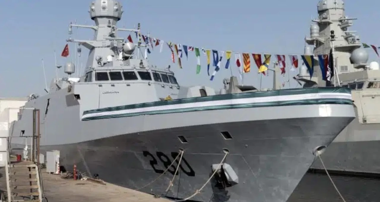Pakistan Navy's Fleet Bolstered by Turkish MILGEM Corvette F 280 Babur