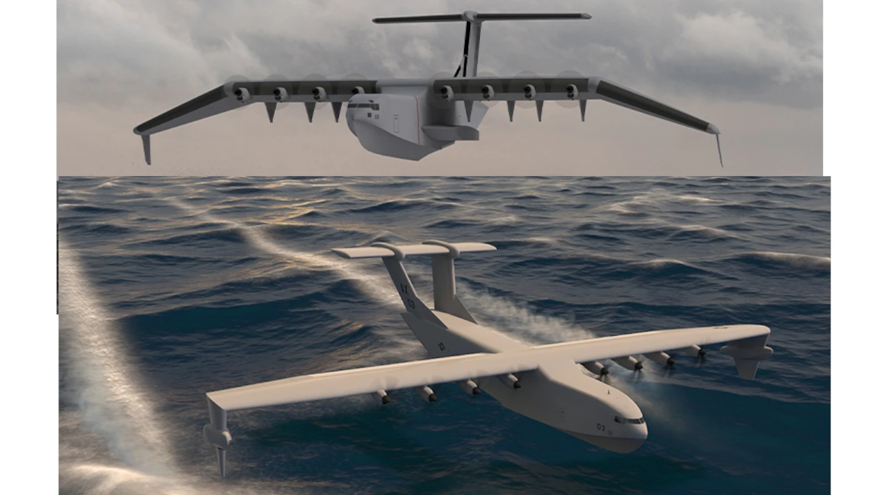 Ekranoplan 2.0: Aurora's Liberty Lifter Takes Shape with Rough Seas in Mind