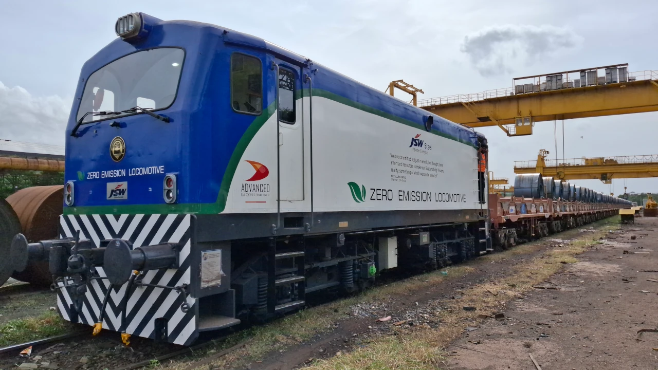India’s First Homegrown Zero-Emission Train Engine Unveiled!