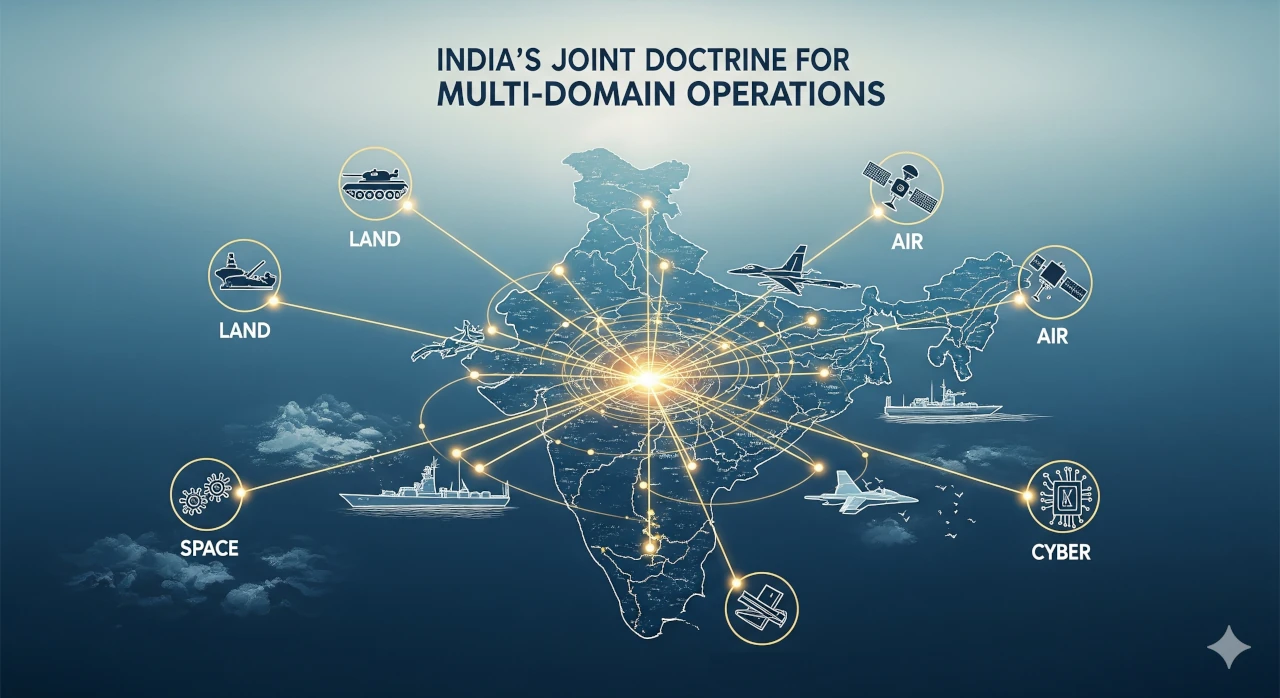 India's Roadmap for Multi-Domain Operations: Implementation, Timelines, and Bridging Capability Gaps