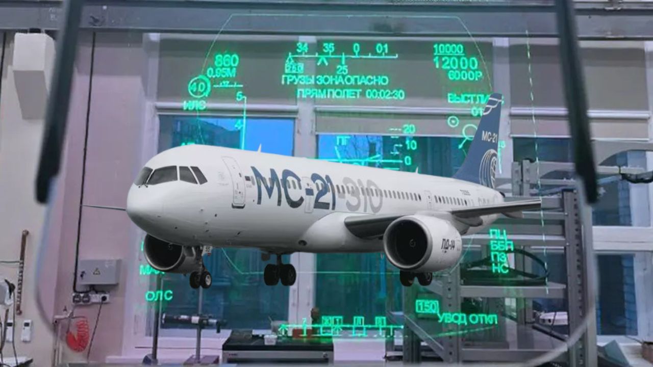 MC-21 Gets Russian-Made Augmented Reality Display for Safer Landings